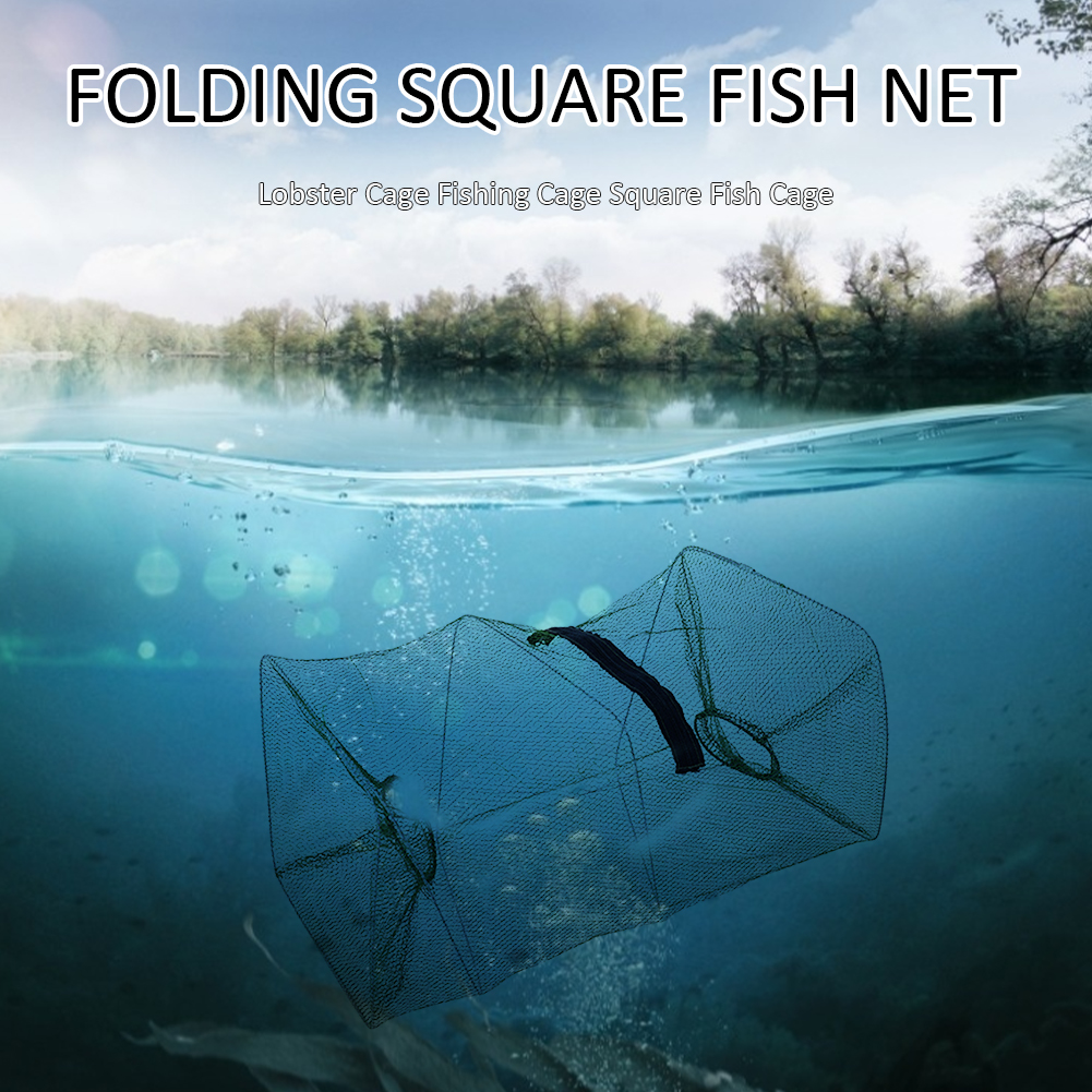 Fish Trap Net Fishing Gear Crab Prawn Shrimp Crayf... – Grandado