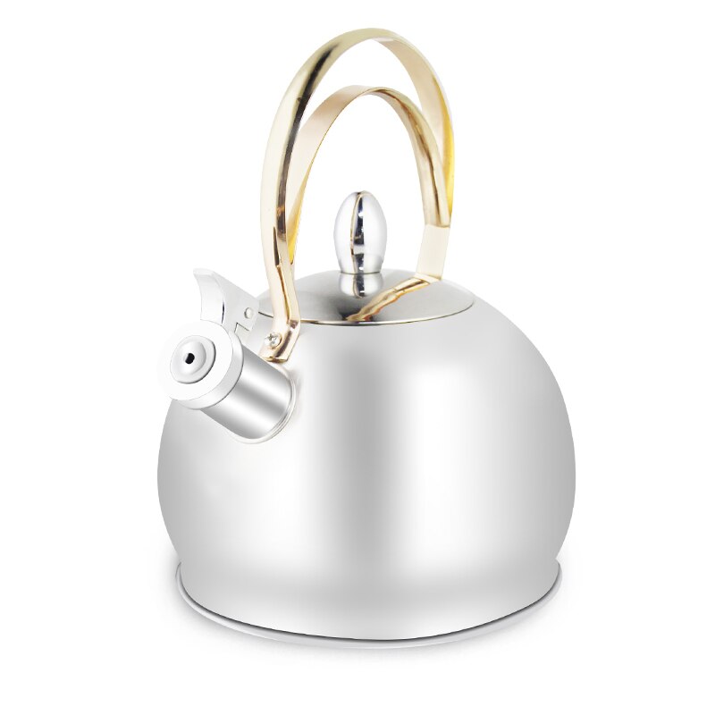 whistling kettle pot 2500ml Stainless steel thick ... – Grandado