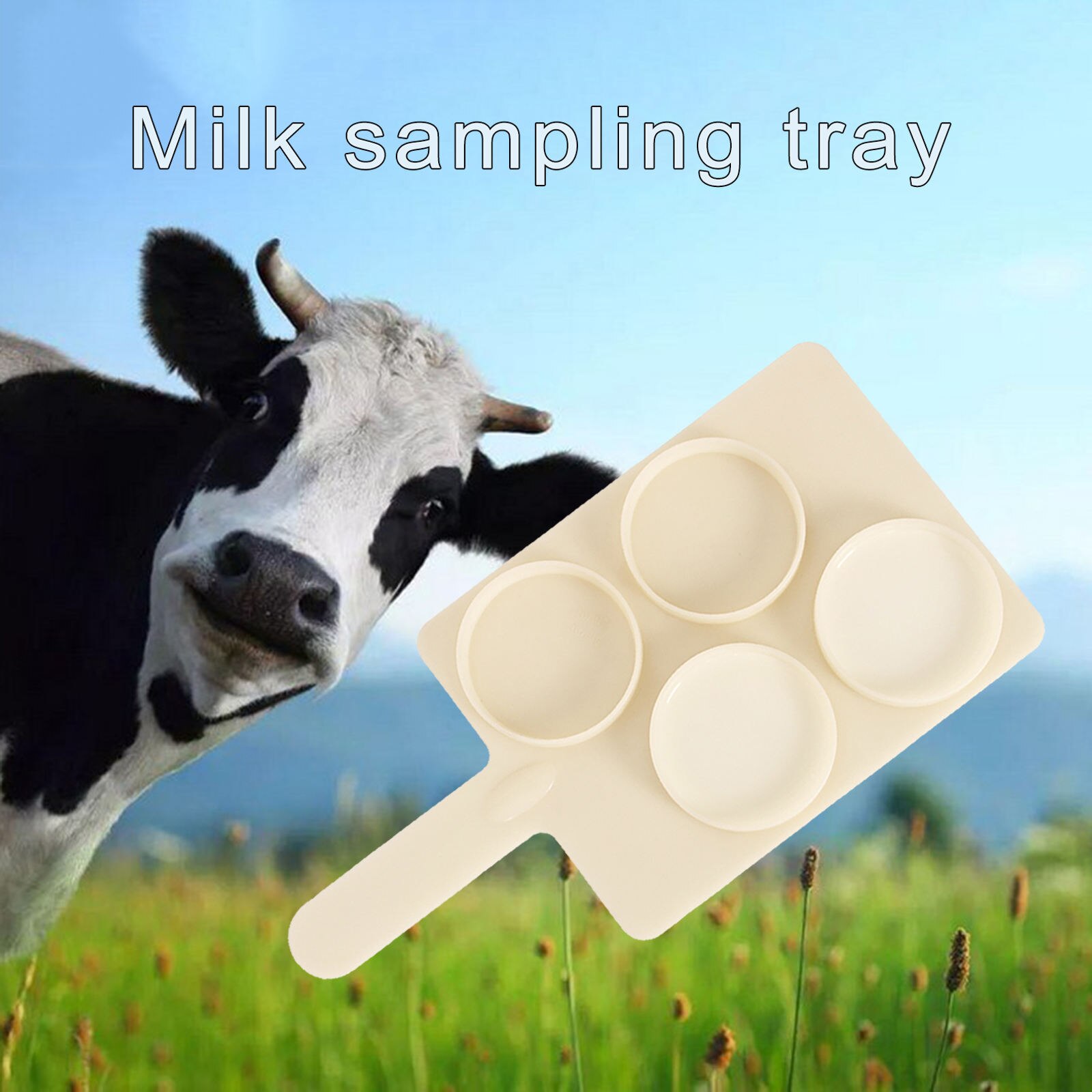 ABS Milk Collection Sampling Tray Cattle Farm Labo... – Grandado