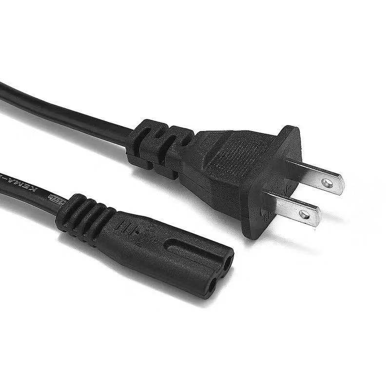 2-Prong Pin AC Power Kabel US/EU/UK/AU Plug 1.2M V... – Vicedeal