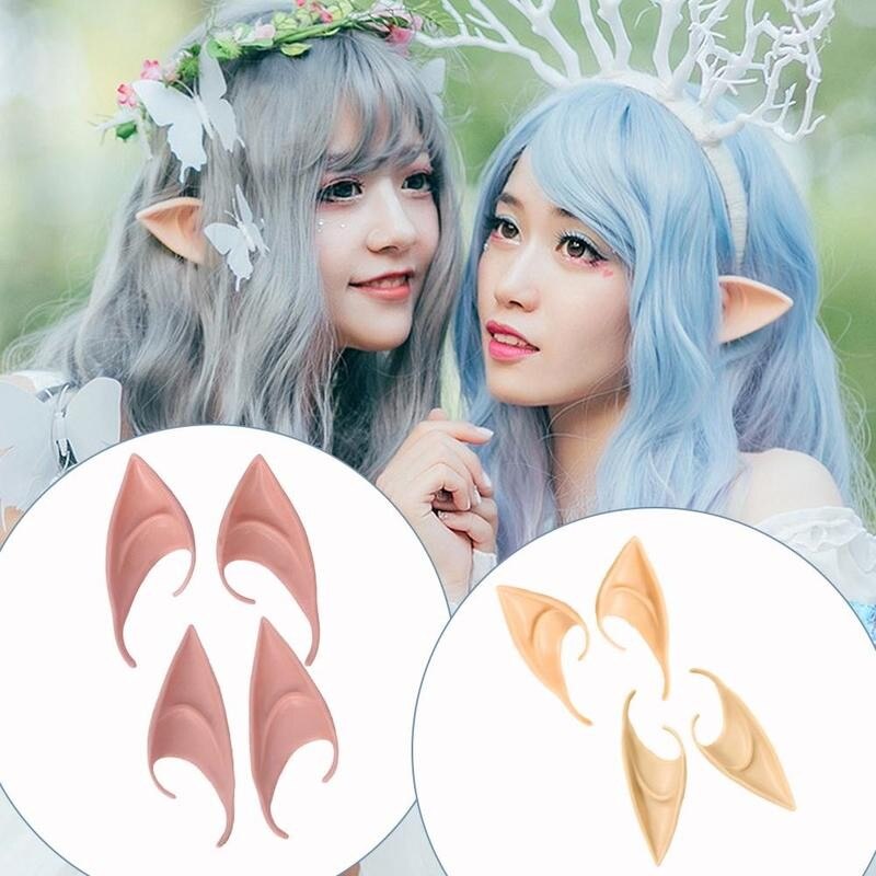 1 Set Elf Ears False Ears Soft Harmless Cosplay Ha... – Vicedeal