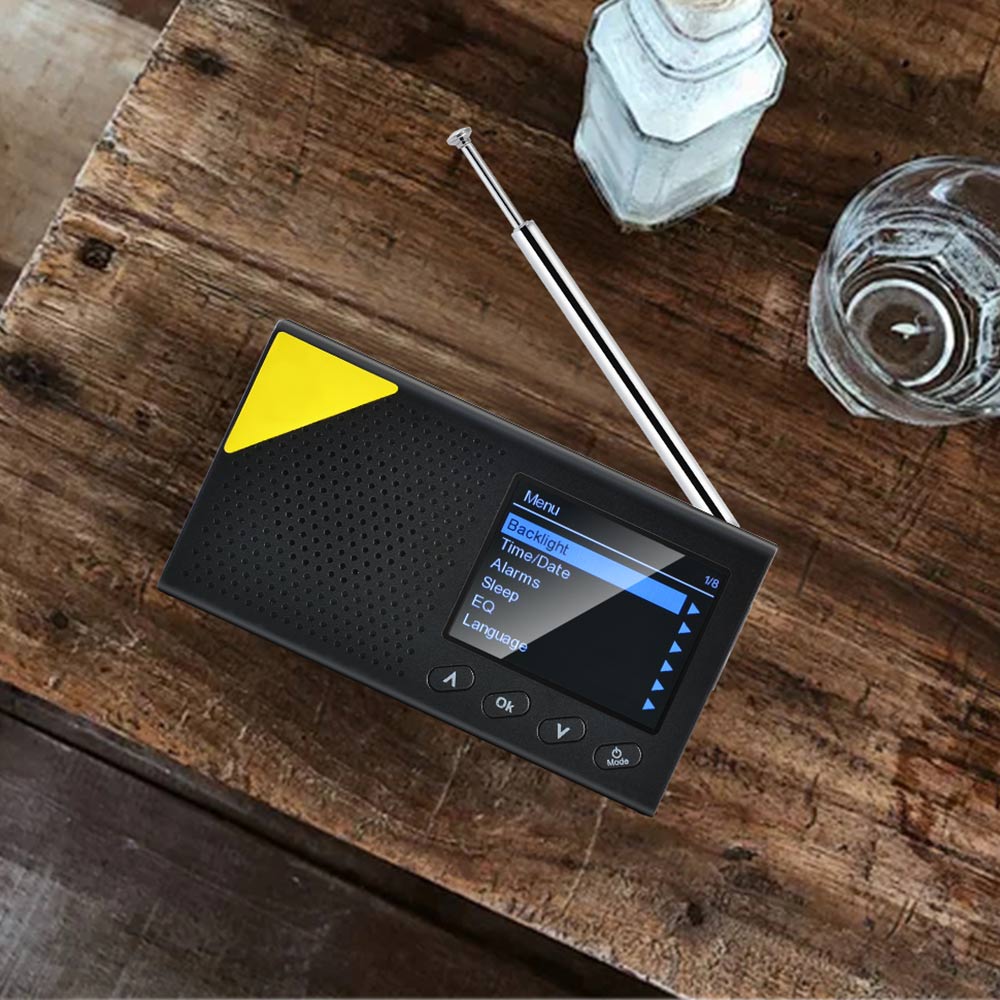 Draagbare Bluetooth Digitale Radio Dab/Dab + En Fm... – Vicedeal
