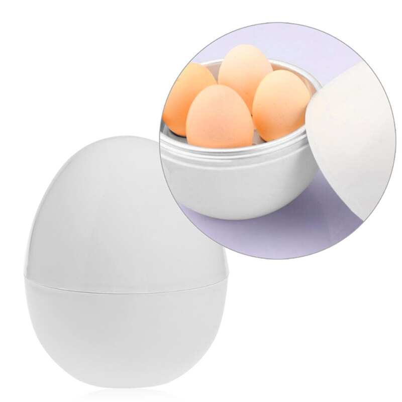 Egg Steamer Maker White Ball Shaped Boiler Home To... – Vicedeal