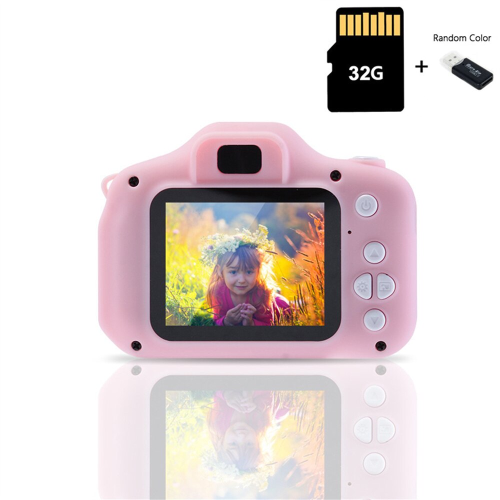 Mini Cartoon Camera 2 Inch HD Screen Educational C... – Grandado