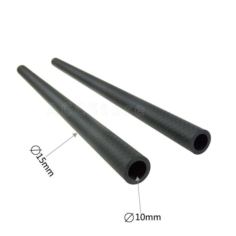 2PCS 15mm Carbon Fiber Rods 30cm / 11.8inch Long f... – Grandado