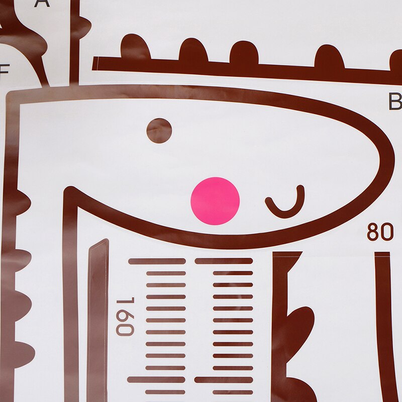 Cartoon Measure Wall Stickers For Kids Rooms Giraf... – Grandado