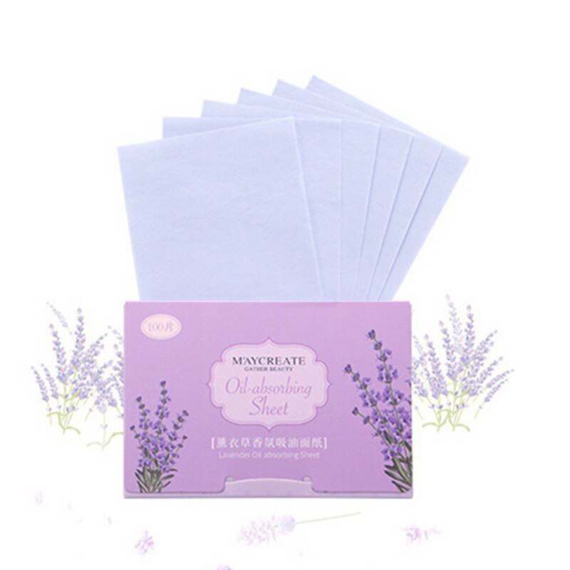 Oil blotting paper 100 pieces of facial cleansing ... – Grandado