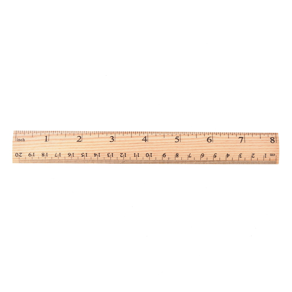 15cm 20cm 30cm Wooden Ruler Metric Rule Precision ... – Grandado