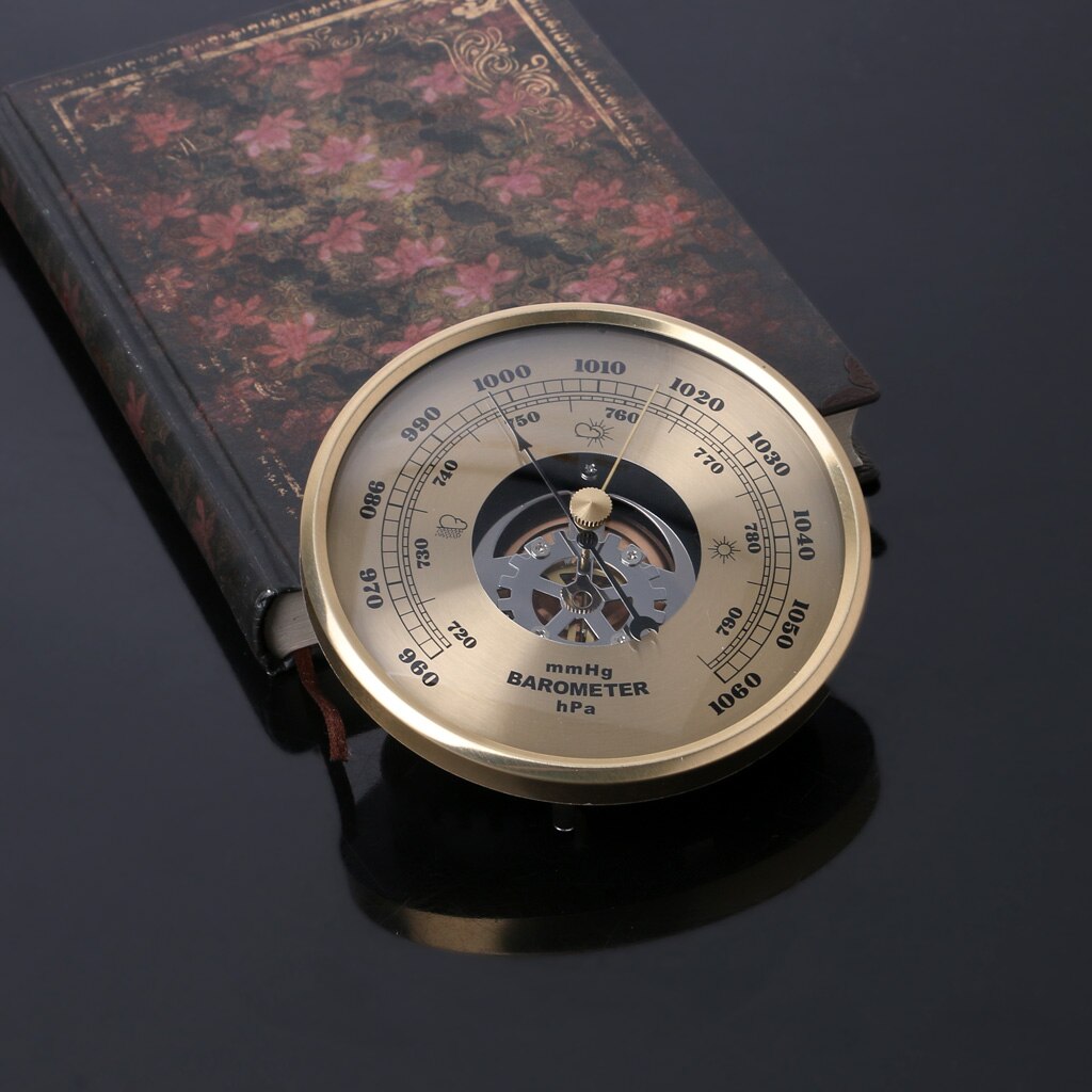 108mm Wall Mounted Barometer Perspective Round Dia... – Vicedeal