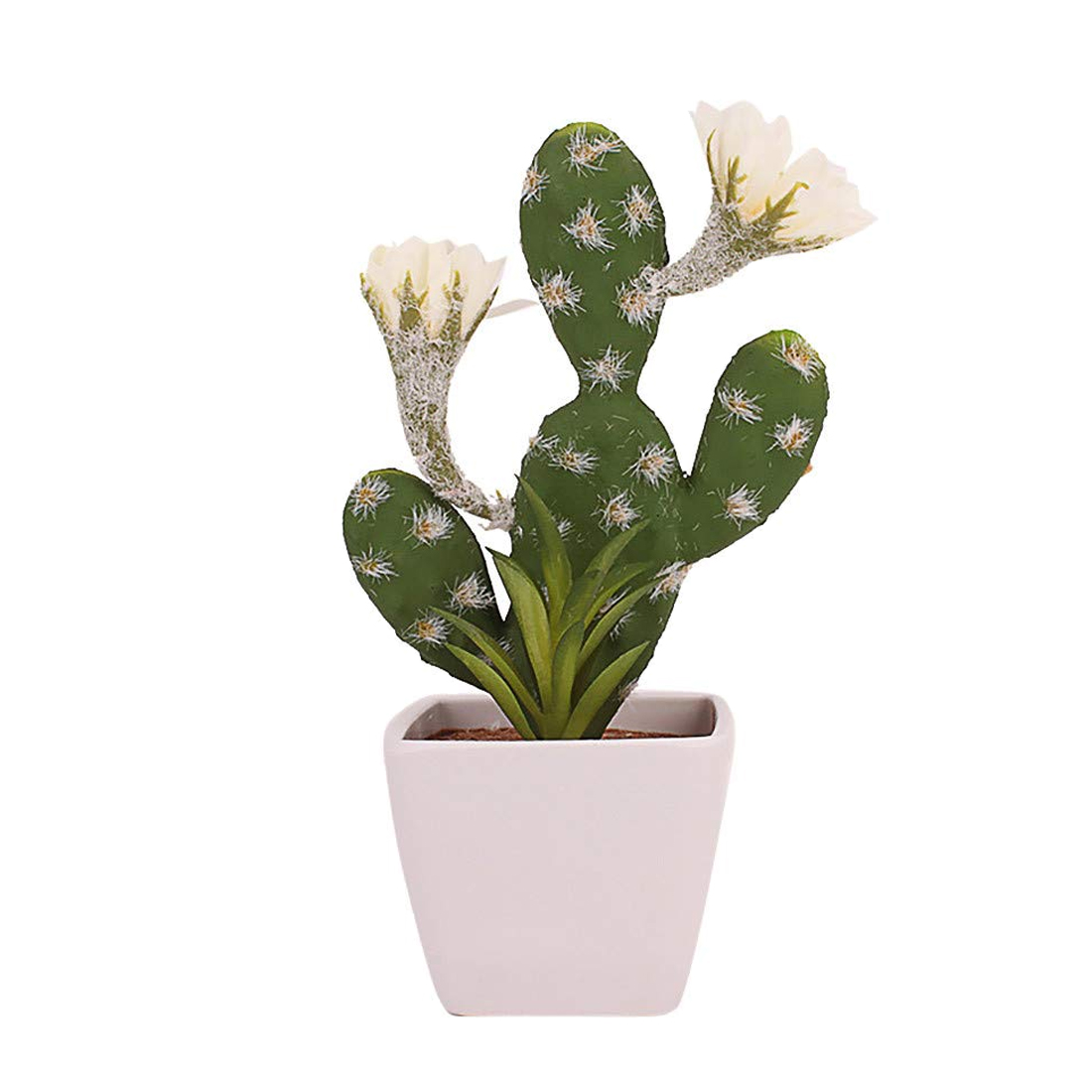 Plastic PU Artificial Cactus Succulents Prickly Pe... – Grandado