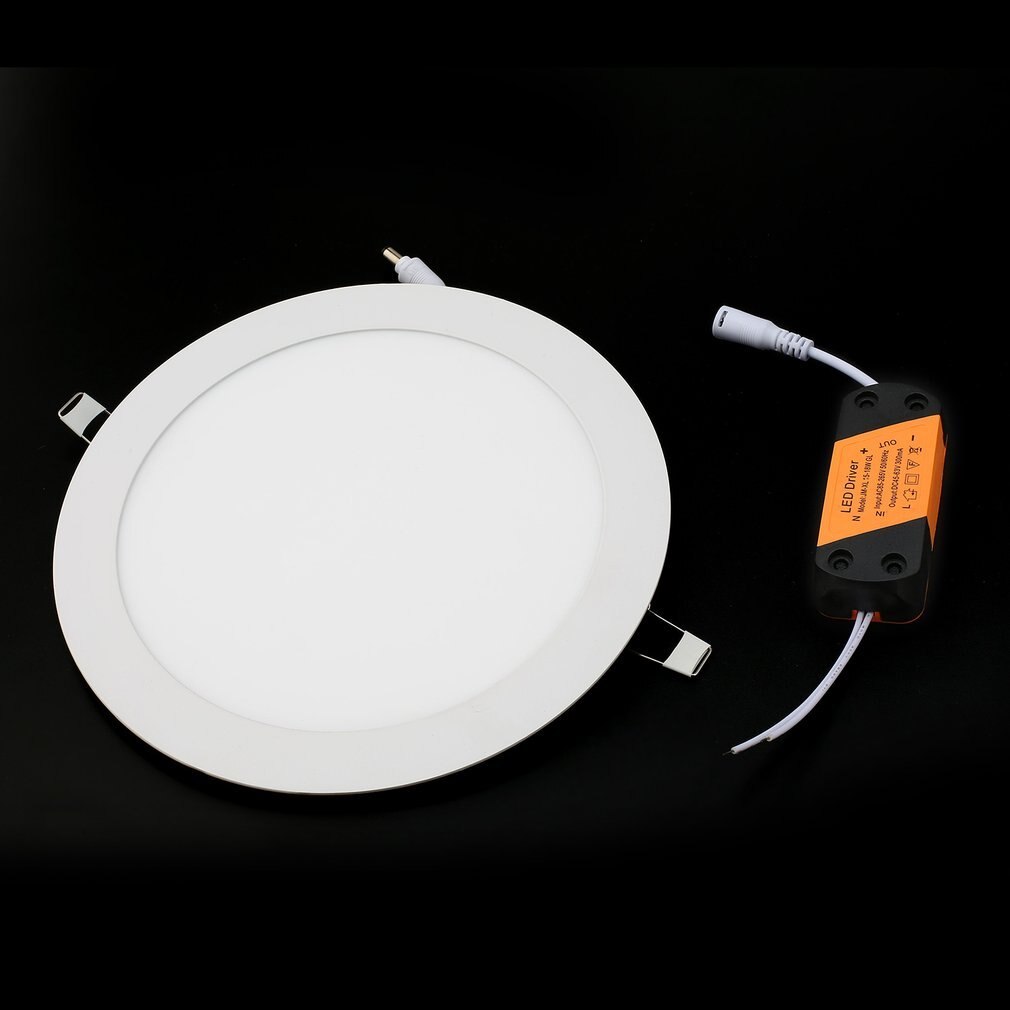 LED ronde Ultra-mince encastré plafond panneau pla... – Grandado