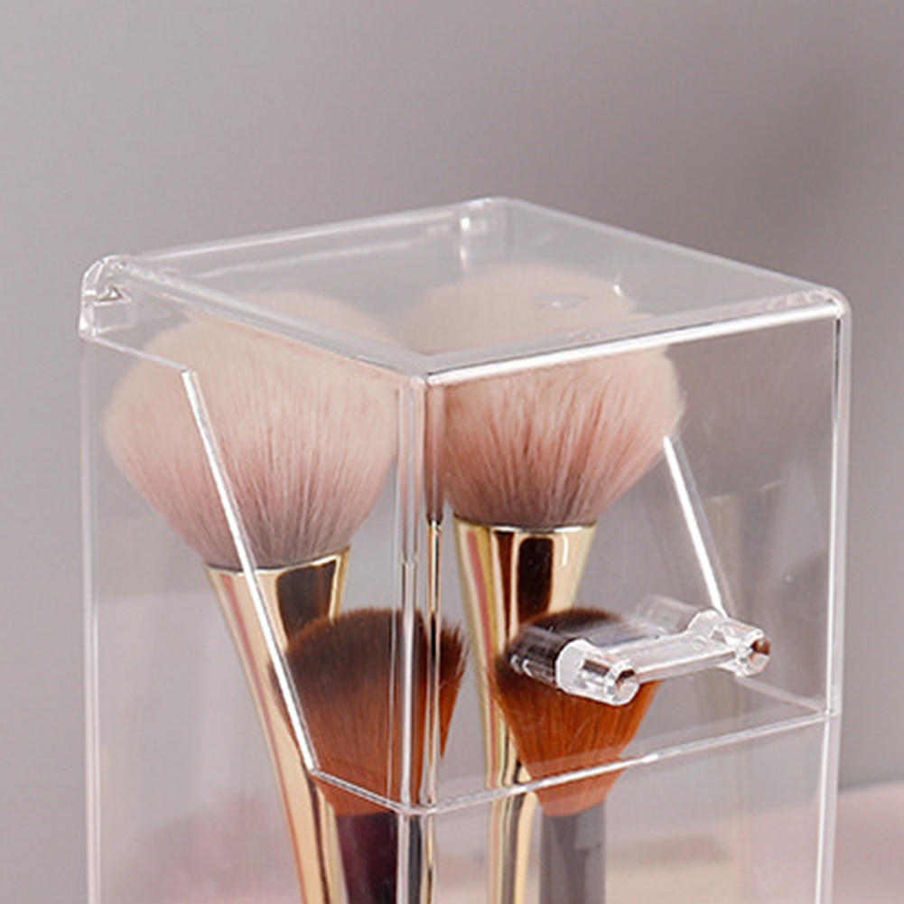 Brush Clear Transparent Acrylic Cosmetic Storage M... – Grandado