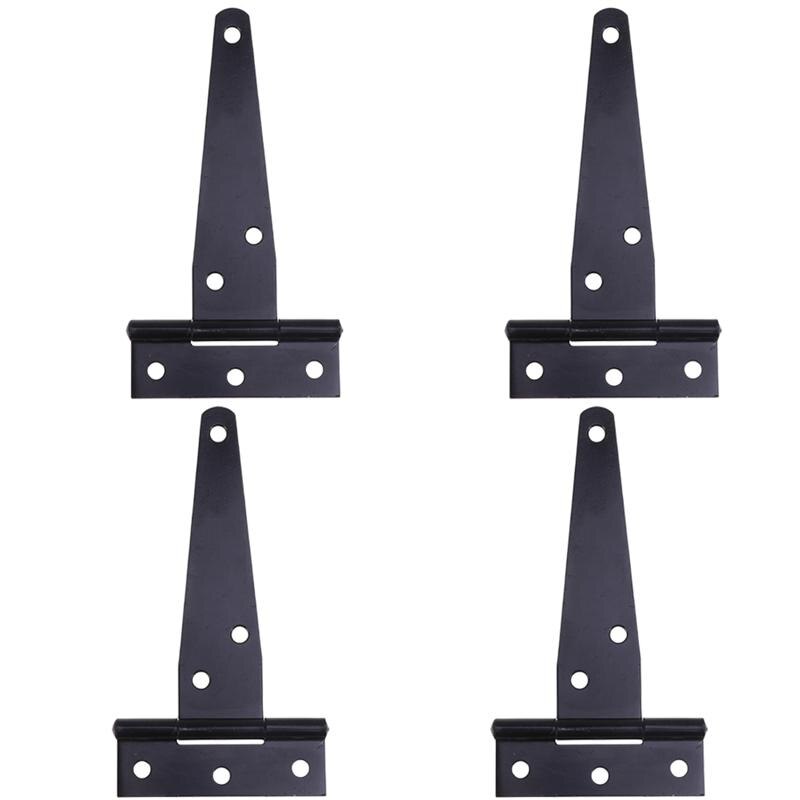 4Pcs Zinc Plating T Shape Hinges Rustproof Iron Tr... – Grandado