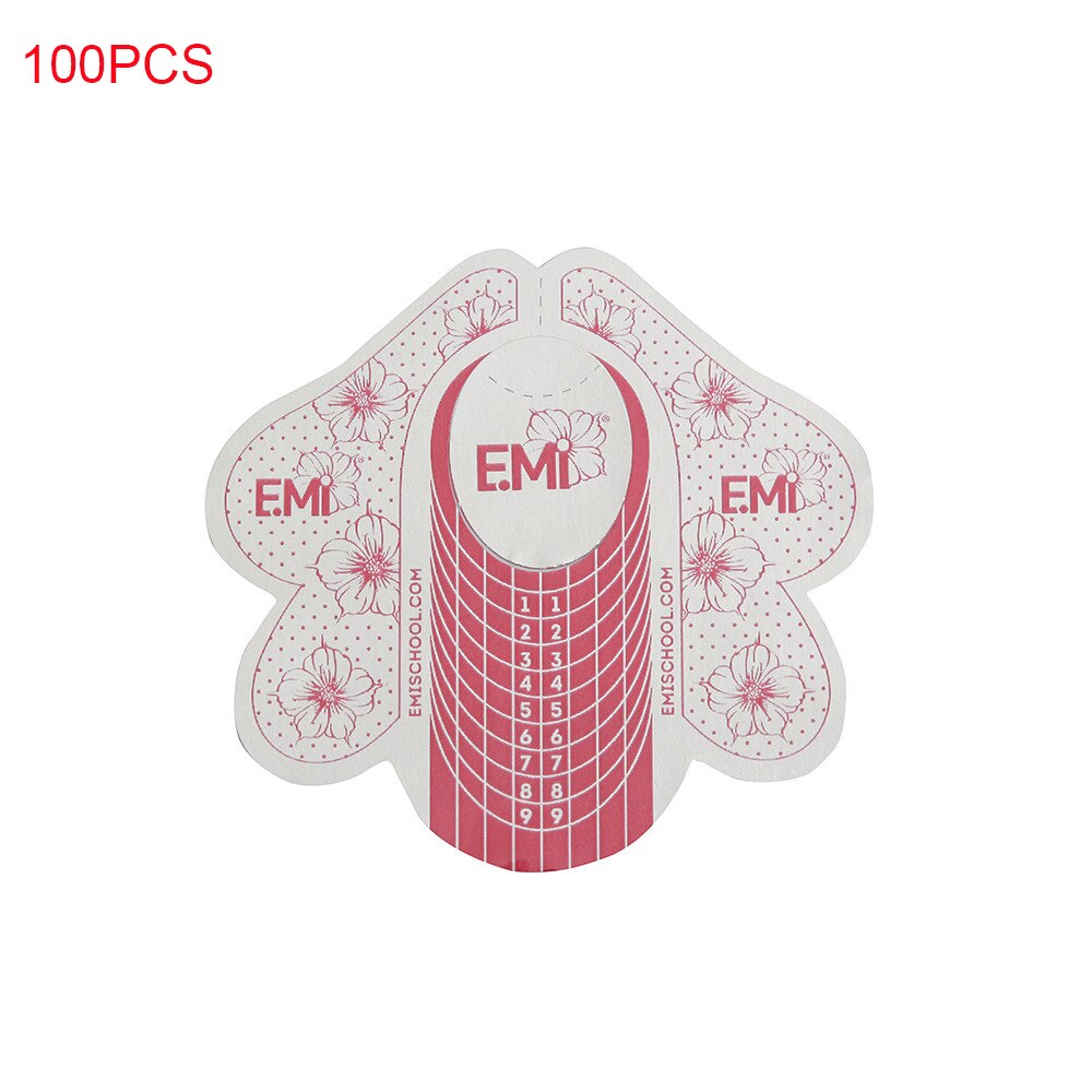 100Pcs Vlinder Nail Vorm Zelfklevende Nail Art Pap... – Grandado