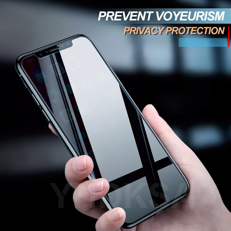 Anti Spy Tempered Glass For iPhone X XR XS 11 Pro ... – Vicedeal