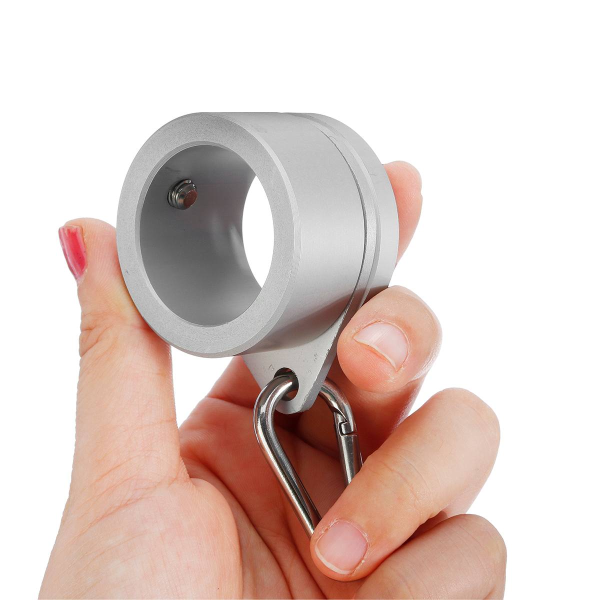 1Pair Aluminum Alloy Flag Pole Rings 360 Degree Ro... – Vicedeal