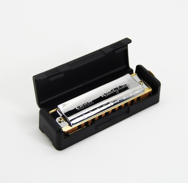 TX01 10 holes wood comb harmonica with ABS case – Grandado