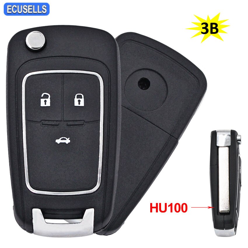 3 Button Folding Flip Remote Key Shell Case Car Ke... – Vicedeal