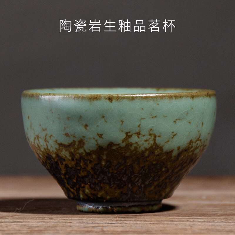 hall view of rock glaze teacup small sample tea cu... – Grandado