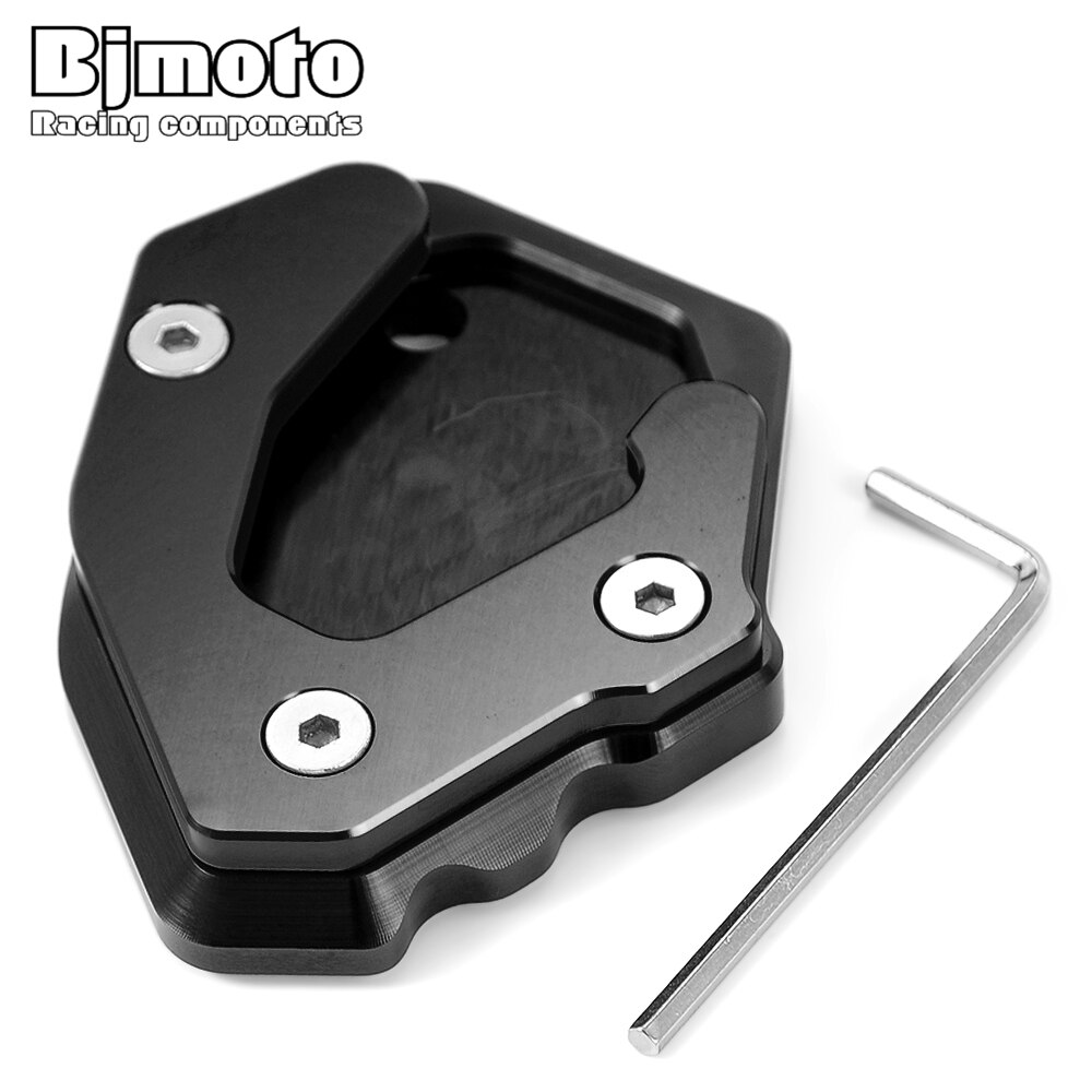 Kickstand Shoe Xitomer Motorcycle Kickstand Enlarger - CNC Aluminum Pad ...
