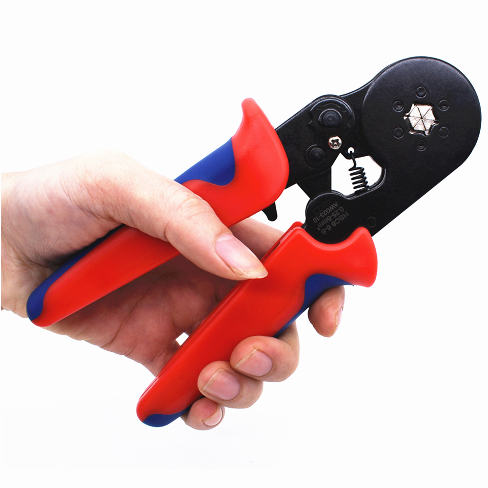 Crimping Pliers Six Mandrel AWG23-10 0.25-6mm2 Adj... – Grandado