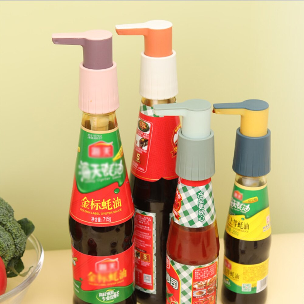 Jam Fles Pomp Siroop Ketchup Olijfolie Oyster Saus... – Vicedeal