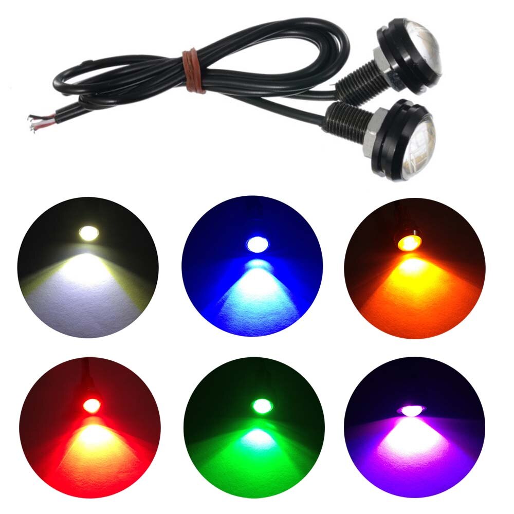 23Mm Red Eagle Eye Light 9W Dc 12V Auto Led Dagrij... – Vicedeal