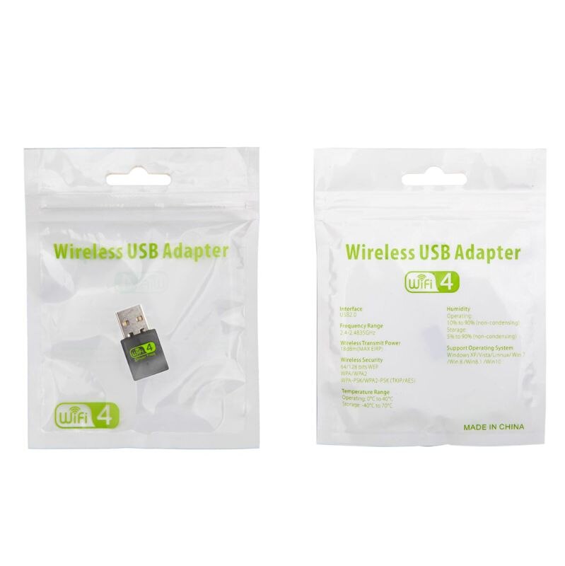 300Mbps Mini USB WiFi Adapter Dongle Wireless LAN ... – Vicedeal