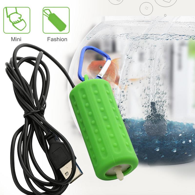 Oxygenating Pump USB Silicone High Energy Fish Tan... – Grandado