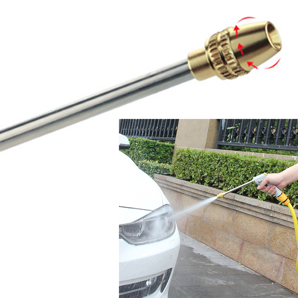 High Pressure Water Gun Spray Nozzle Jet Pressure ... – Grandado