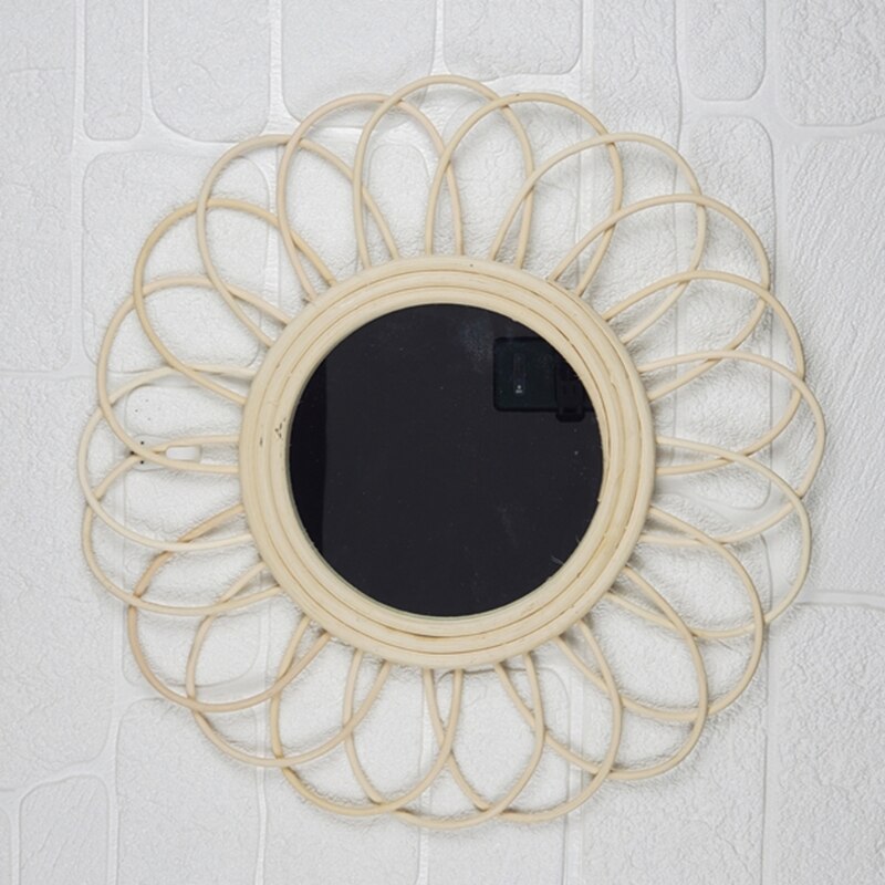 Rotan Innovatieve Art Decoratie Ronde Make-Up Spie... – Grandado