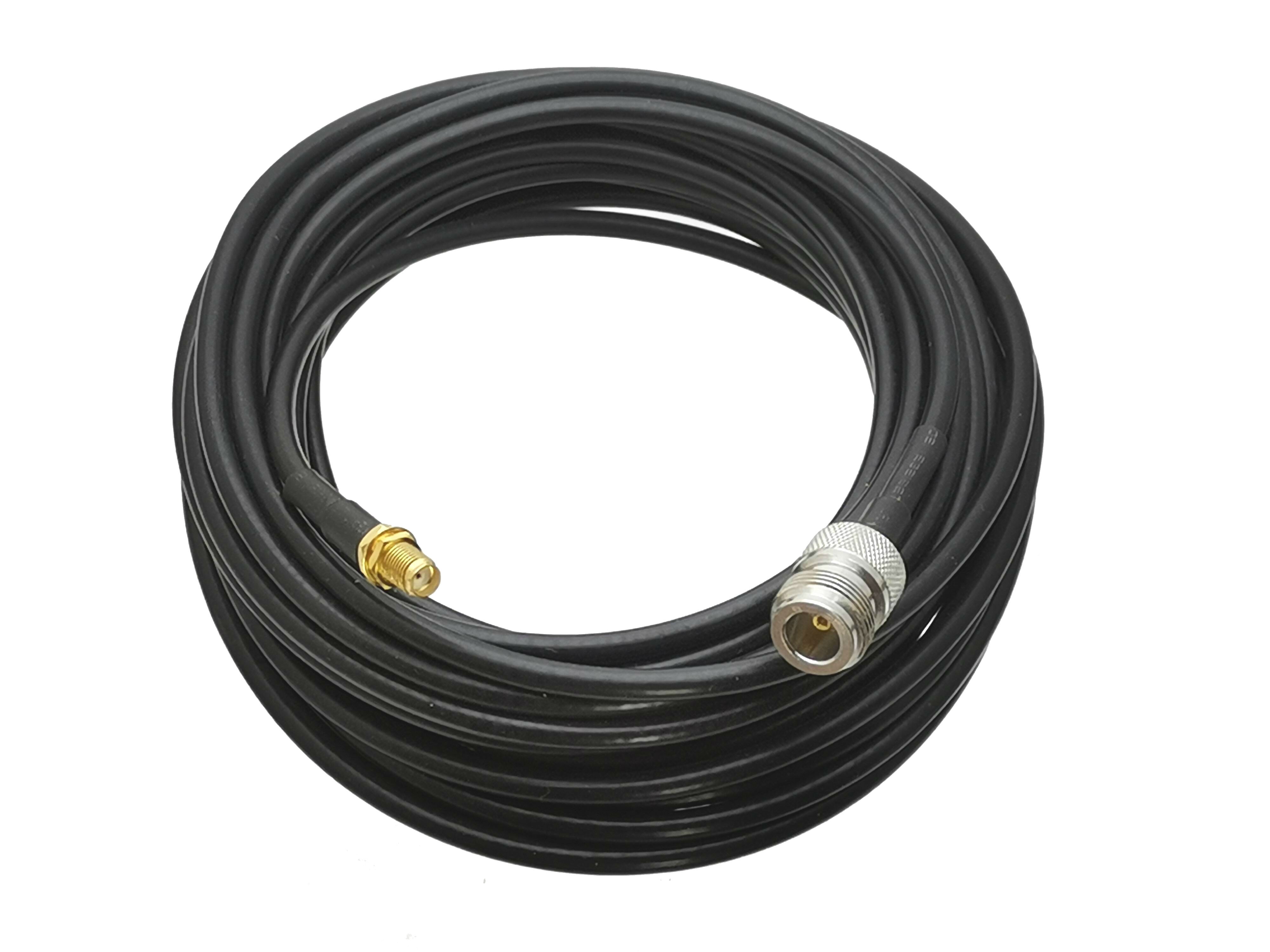 RG58 Cable N Female Jack to SMA Female Jack Bulkhe... – Grandado