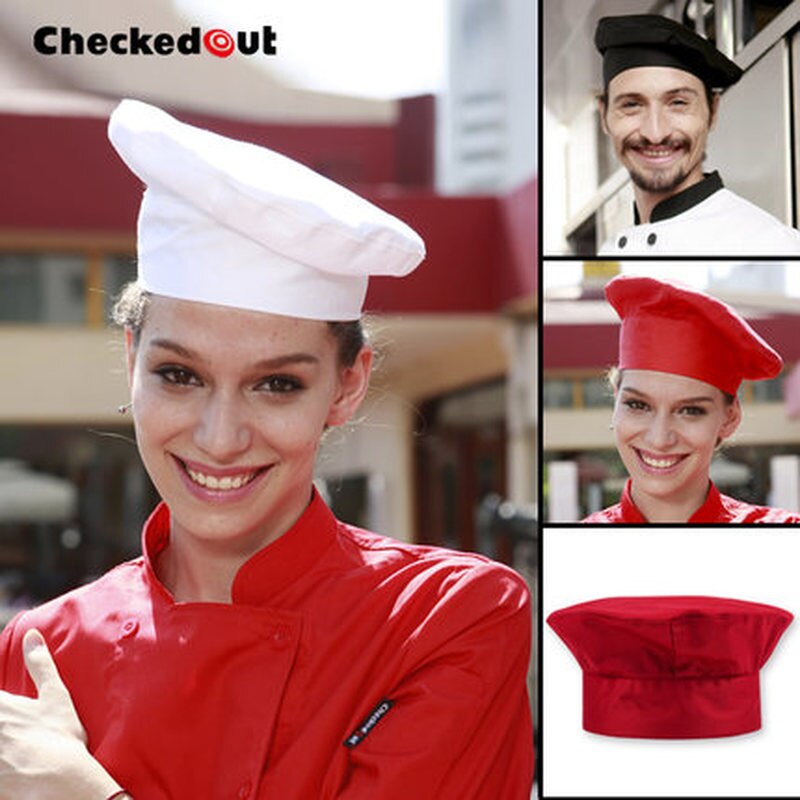 food service cotton white french chef hat women – Grandado