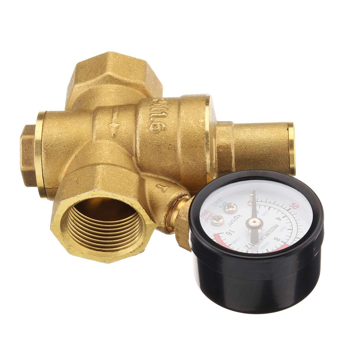 DN20 3/4 Inch Brass Water Pressure Regulator Reduc... – Grandado