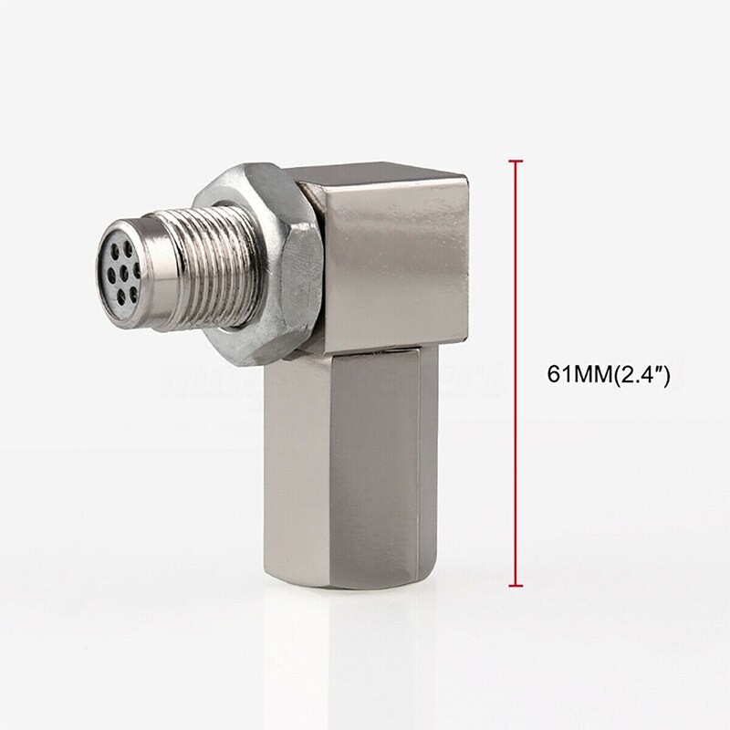 Universal oxygen sensor extender 90 degrees 02 plu... – Grandado