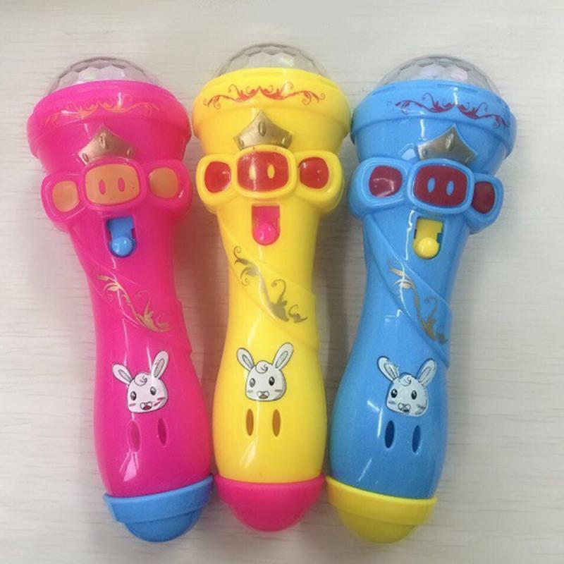1pcs/2pcs Random Color LED Projection Microphone F... – Grandado