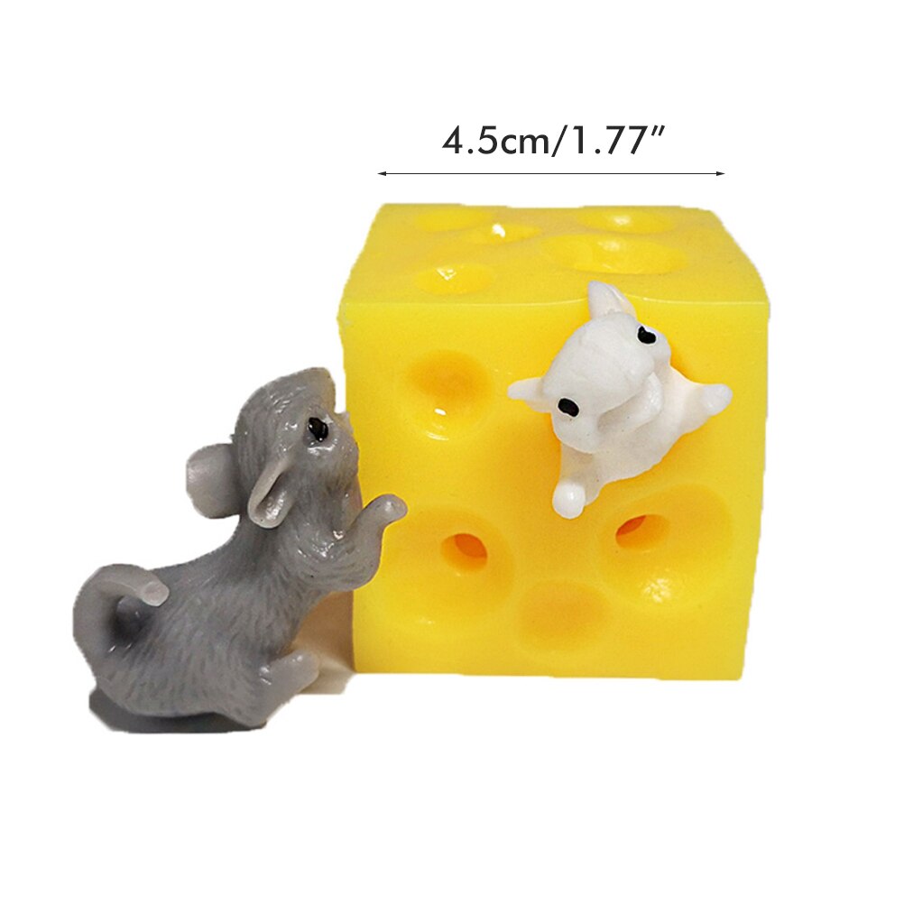 Squishy Antistress Toy Mouse And Cheese Sloth Hide... – Grandado