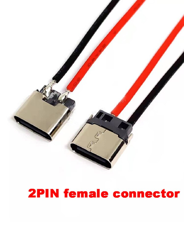 USB Type-C Jack strip line Welding Wire Female Con... – Vicedeal