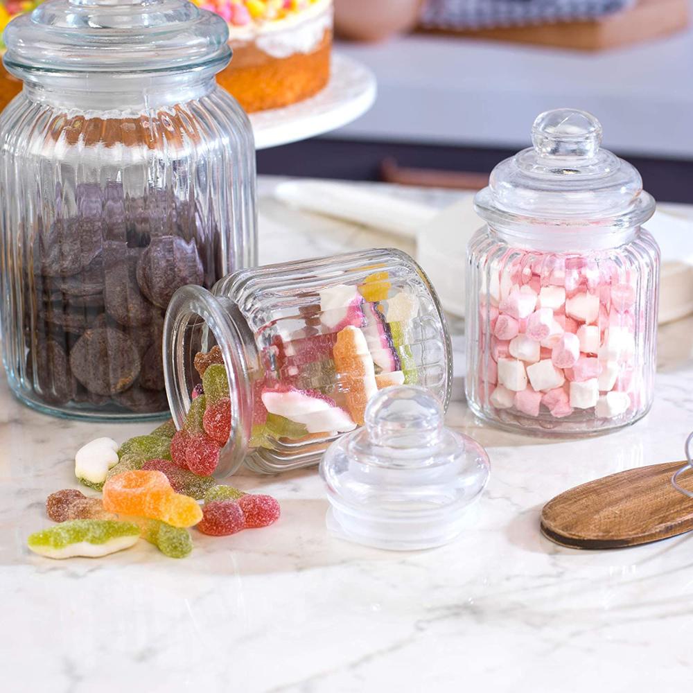 Vintage Airtight Glass Jars Traditional Sweet Jar ... – Grandado