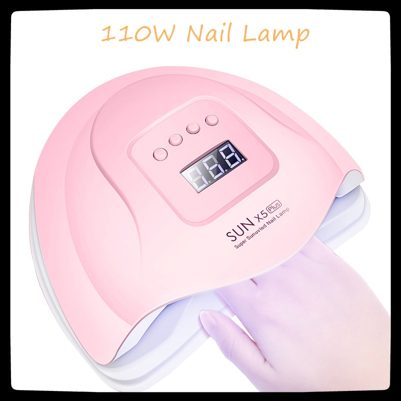 110W Nail Lamp Led Uv Lamp Portable Gel Lamp Nail ... – Vicedeal