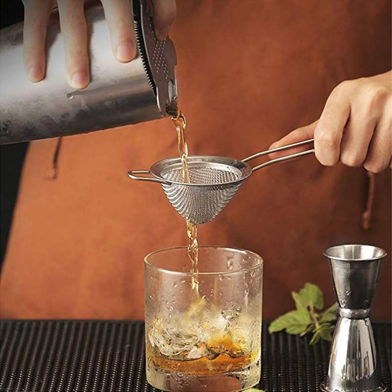 4 Sizes Stainless Steel Fine Mesh Cocktail Straine... – Vicedeal