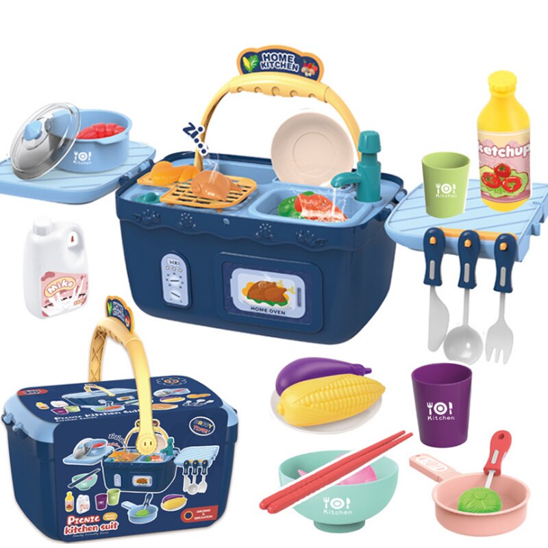 Kids Pretend Play Car storage Kitchen Supplies Coo... – Vicedeal