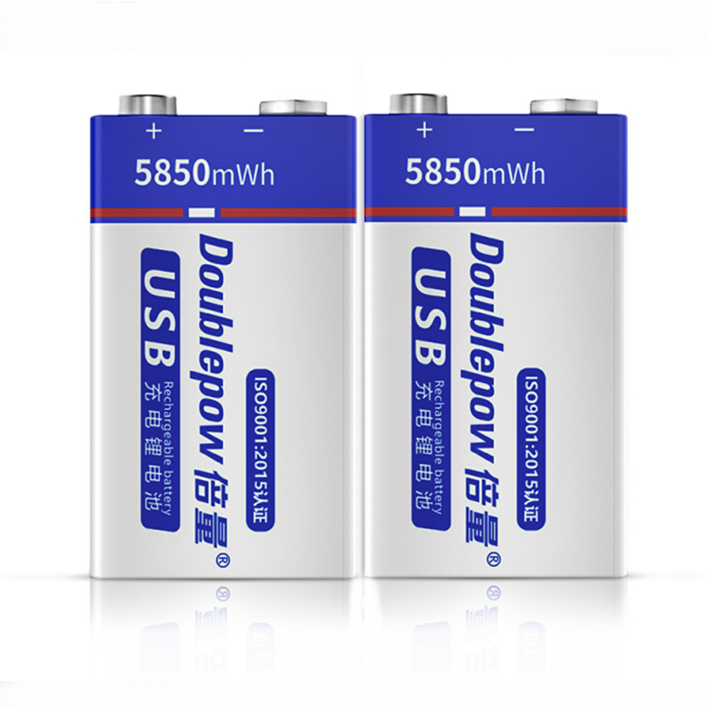 Original 3780 mWh USB 9 V wiederaufladbarer Akku T... – Vicedeal