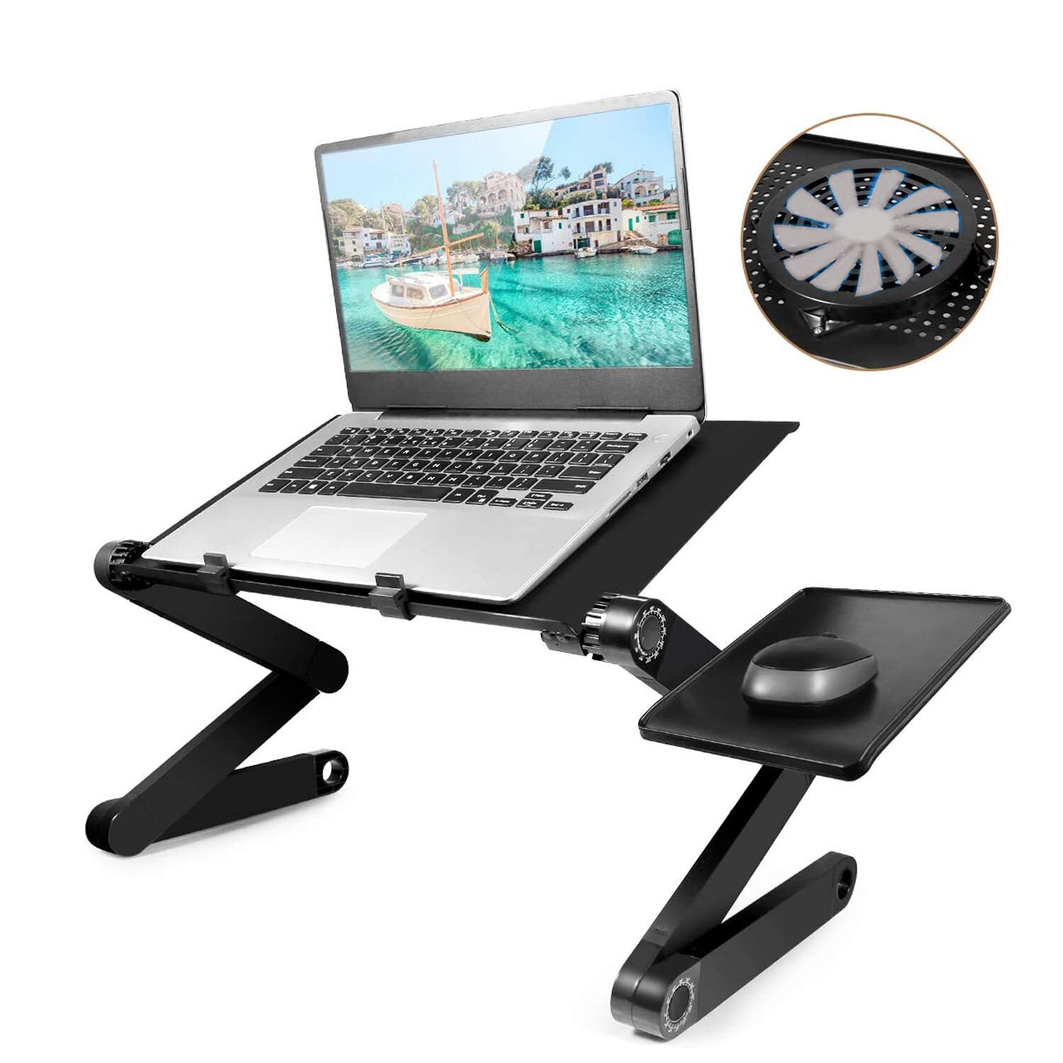 Verstelbare Draagbare Laptop Tafel Stand Lap Slaap... – LovingPrices