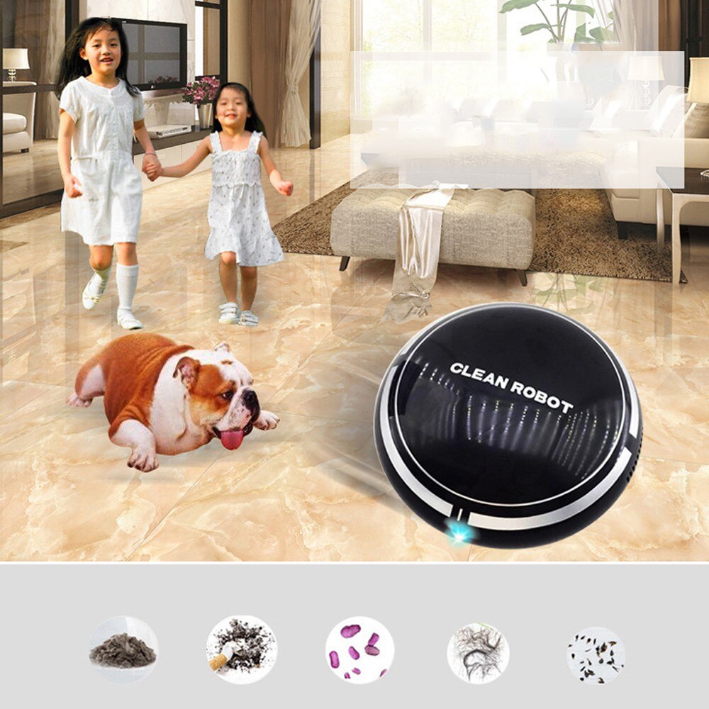 2 In 1 Rechargeable Floor Sweeping Robot Dust Catc... – Grandado