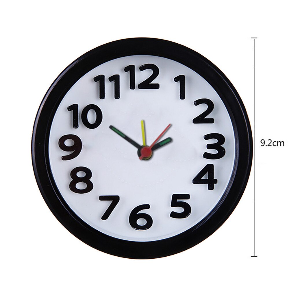 Circular Small Bed Compact Travel Quartz Beep Alar... – Grandado