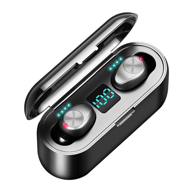Bluetooth Earphones TWS Wireless Stereo LED Power ... – Vicedeal