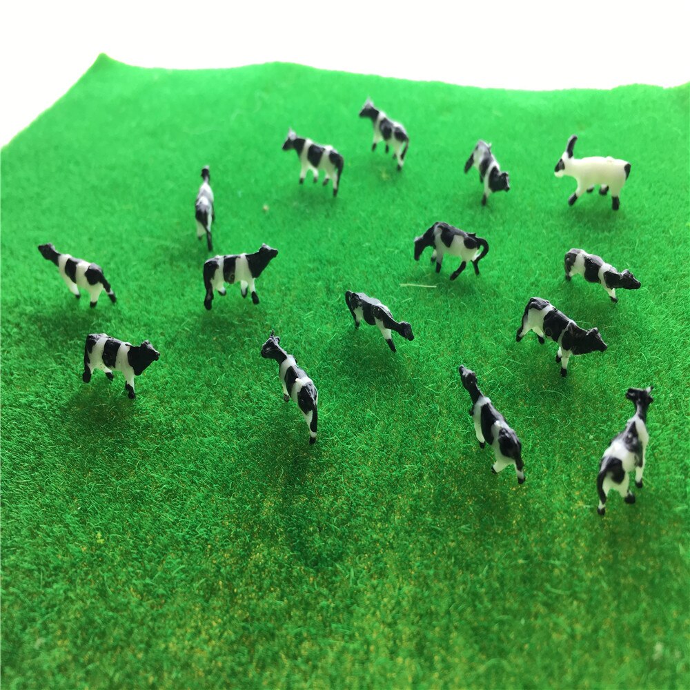 100pcs 1:150 Scale Tiny Model Painted Black And Wh... – Vicedeal