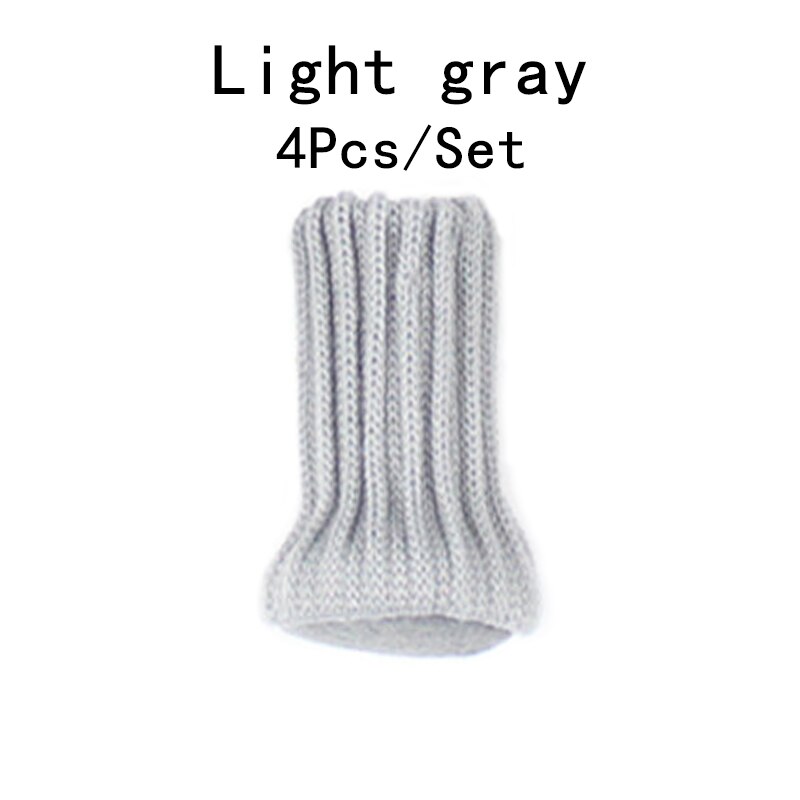 4PCS Knitted Chair Leg Socks Furniture Table Feet ... – Vicedeal