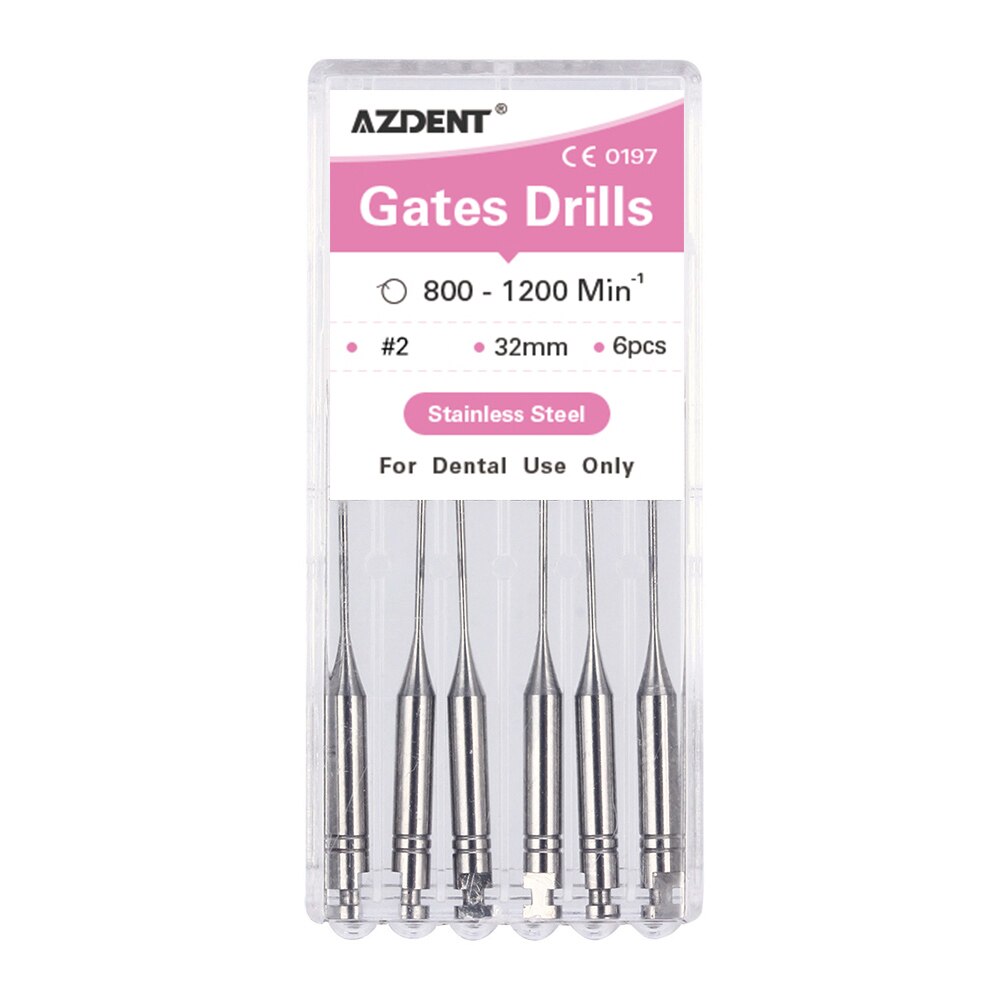 AZDENT 5 Boxes Dental Endodontic Drill Gates Glidd... – Grandado